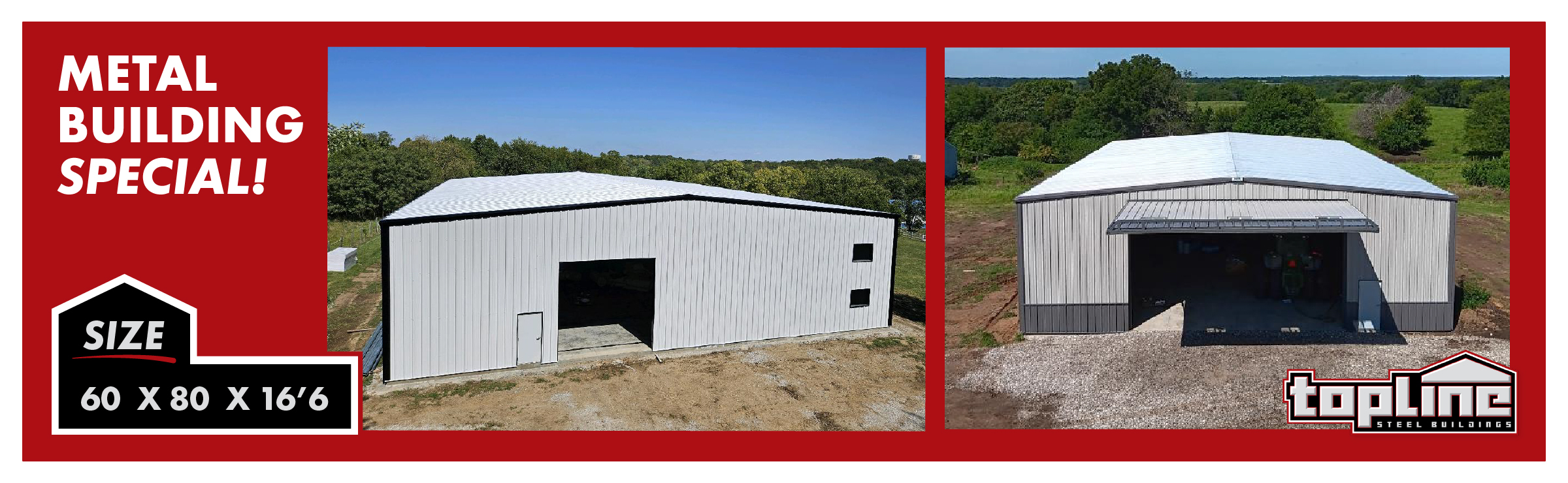 Steel Building Sale | Metal Building Sale | Topline Steel Buildings